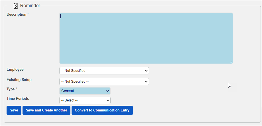 How do I create a manual reminder in Pulse?