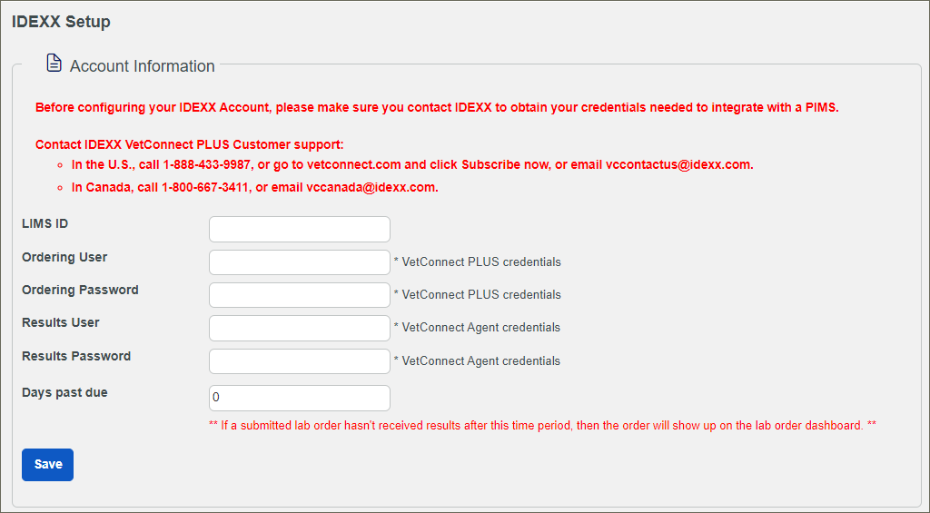 How do I set up and configure the IDEXX VetConnect Plus Reference lab ...