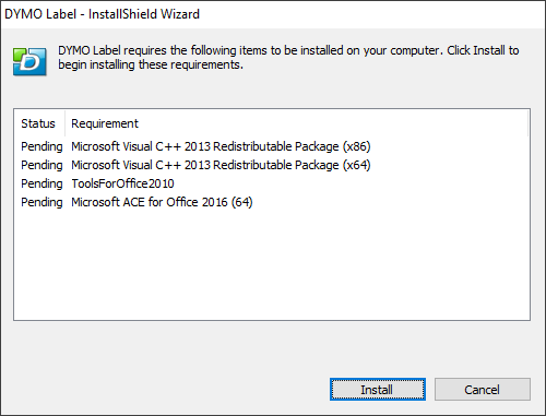 How do I set up and install a DYMO® LabelWriter printer?