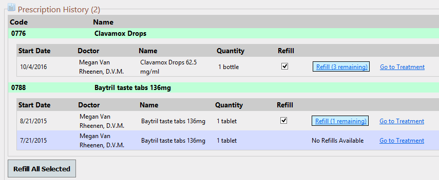 How do I set up and refill prescriptions?
