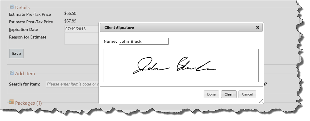 How do I set up the Topaz Signature Pad integration?