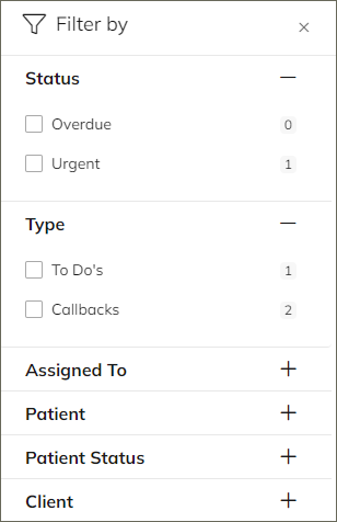 Pulse™ Tasks Dashboard