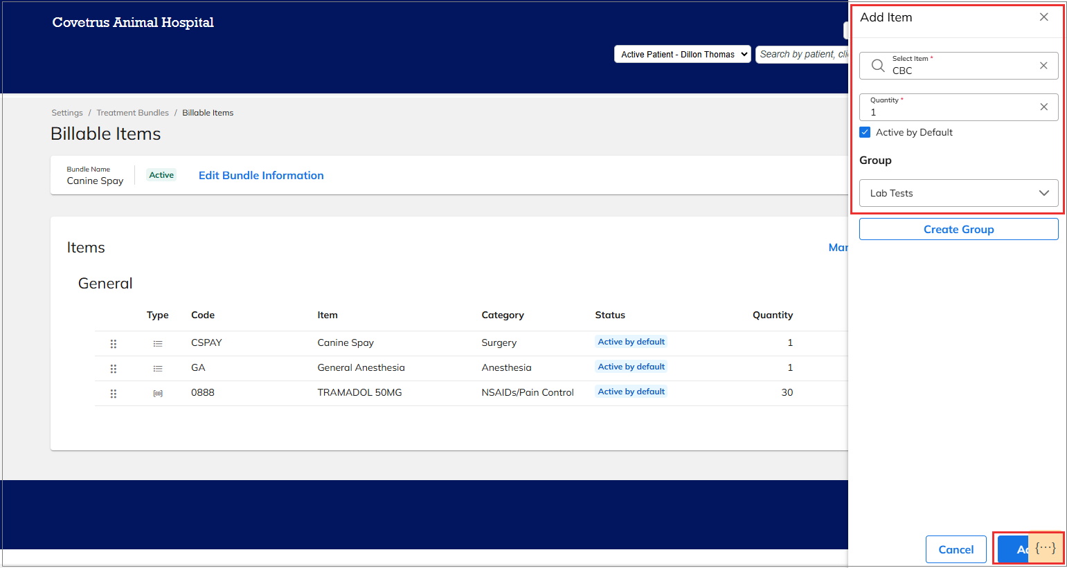 Treatment Bundles - Overview and Configuration