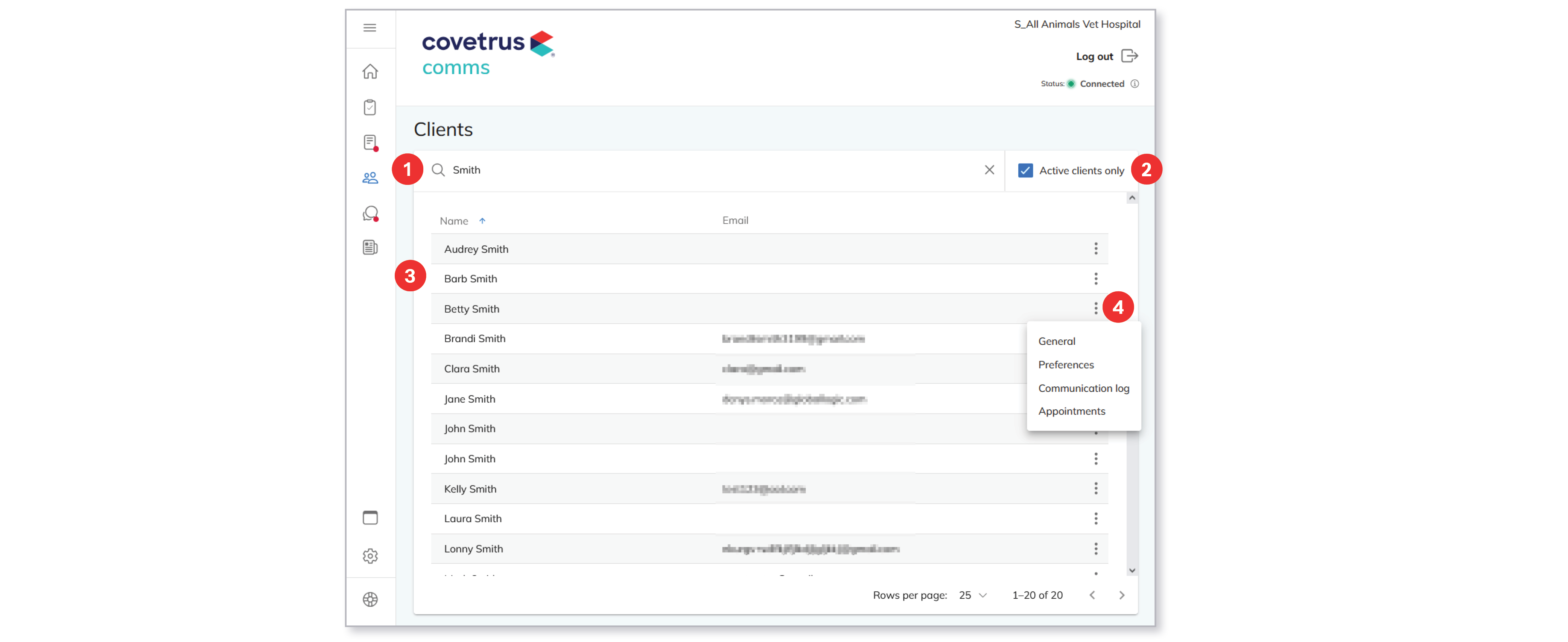 Covetrus® Comms: Clients